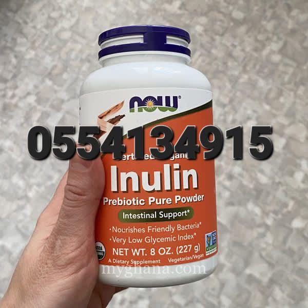 Now Inulin Prebiotic Fiber for Gut Health – myGhana.com